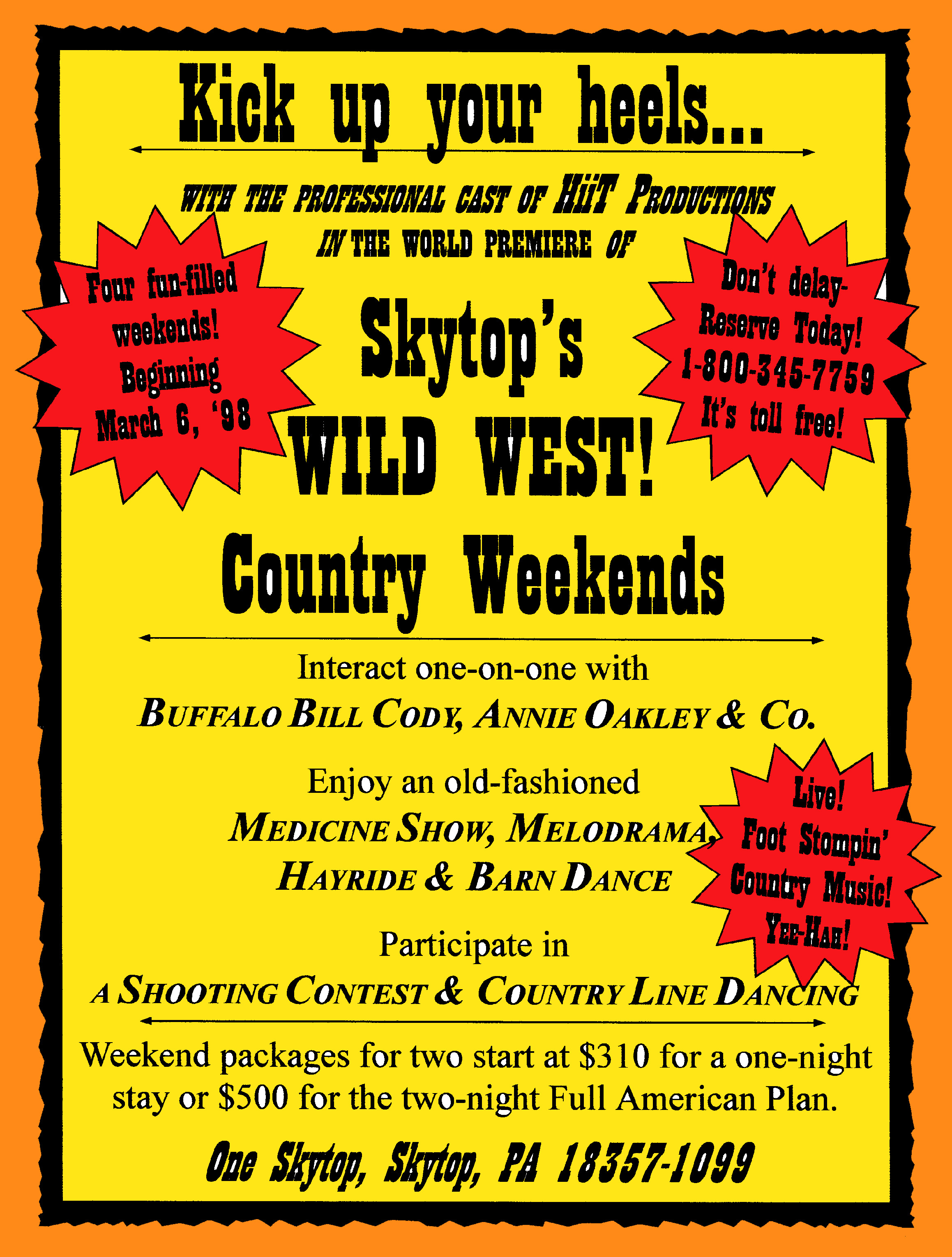 Sky Flyer Buffalo Bill color